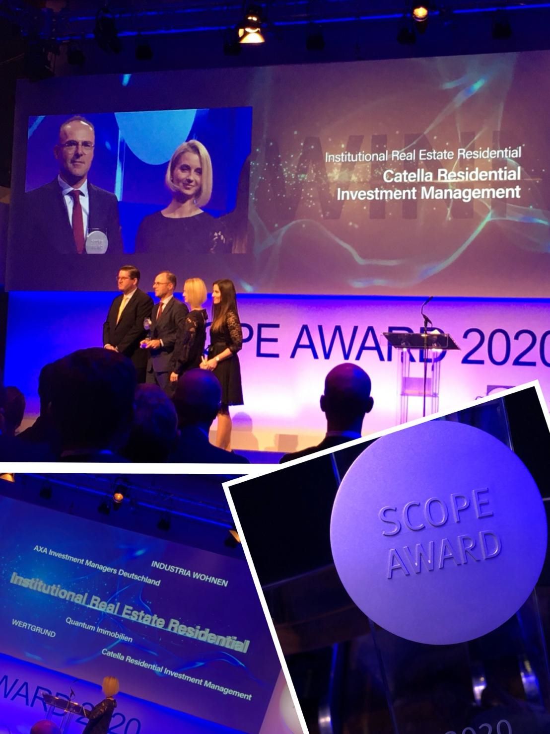 Catella Residential Investment Management wins Scope Award 2020 - Catella